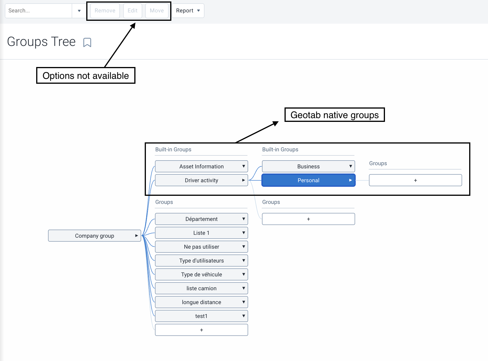 Groups: Assigning custom colors to your groups.